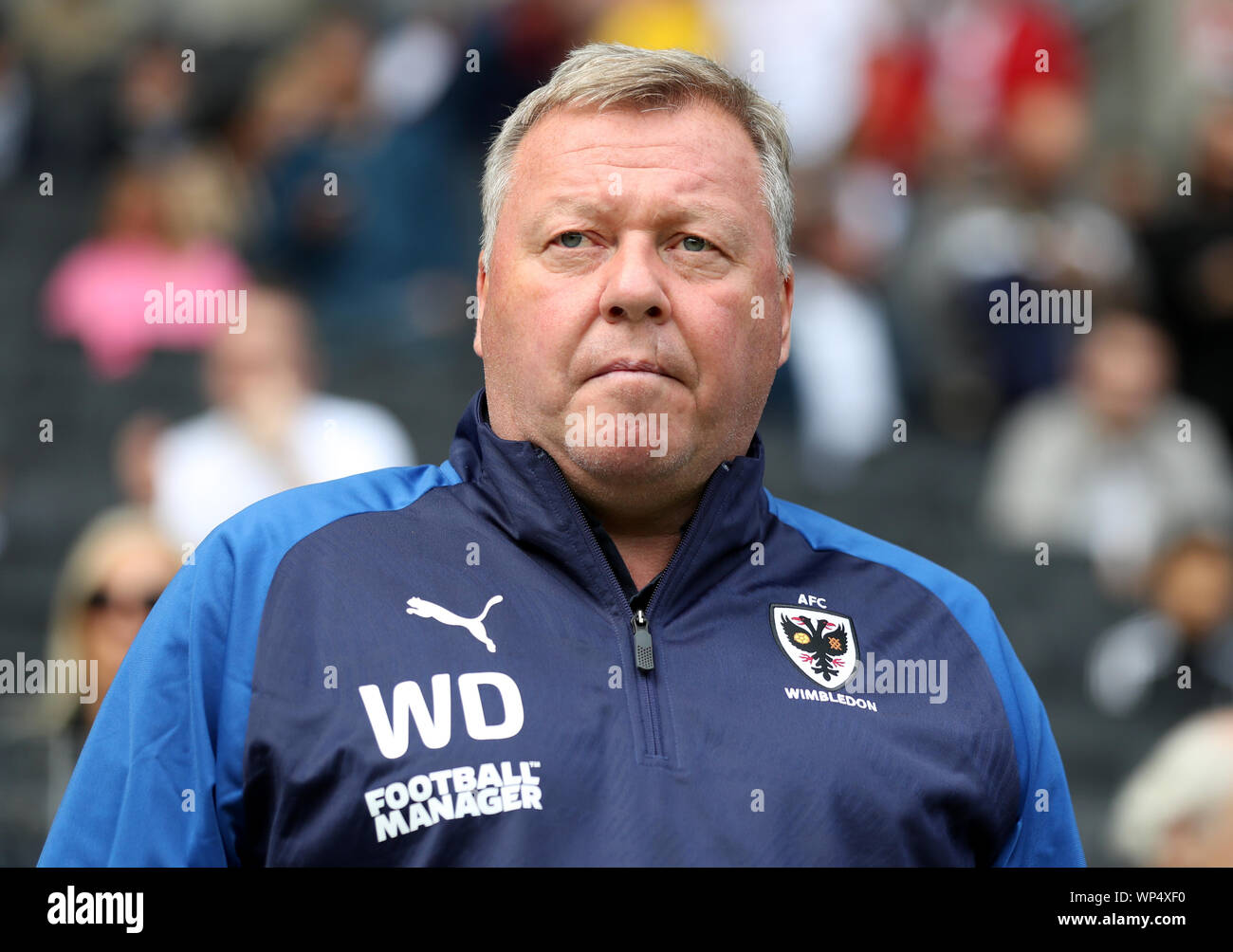 Afc wimbledon wally downes hi-res stock photography and images - Alamy
