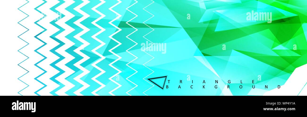 Abstract vector triangle background with colorful gradient. Vector EPS ...