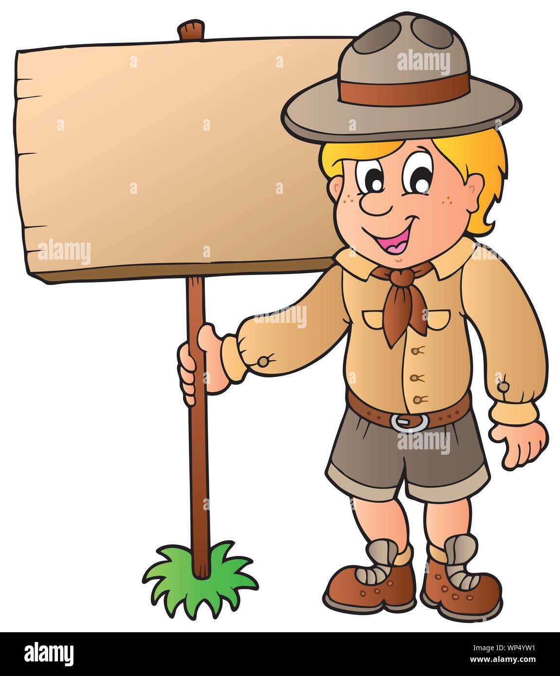 Boy Scout Sign High Resolution Stock Photography and Images - Alamy