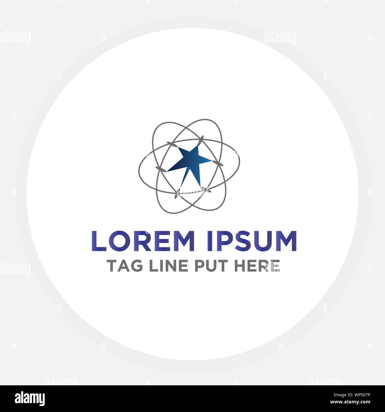 Tech hexagon logo hi-res stock photography and images - Alamy