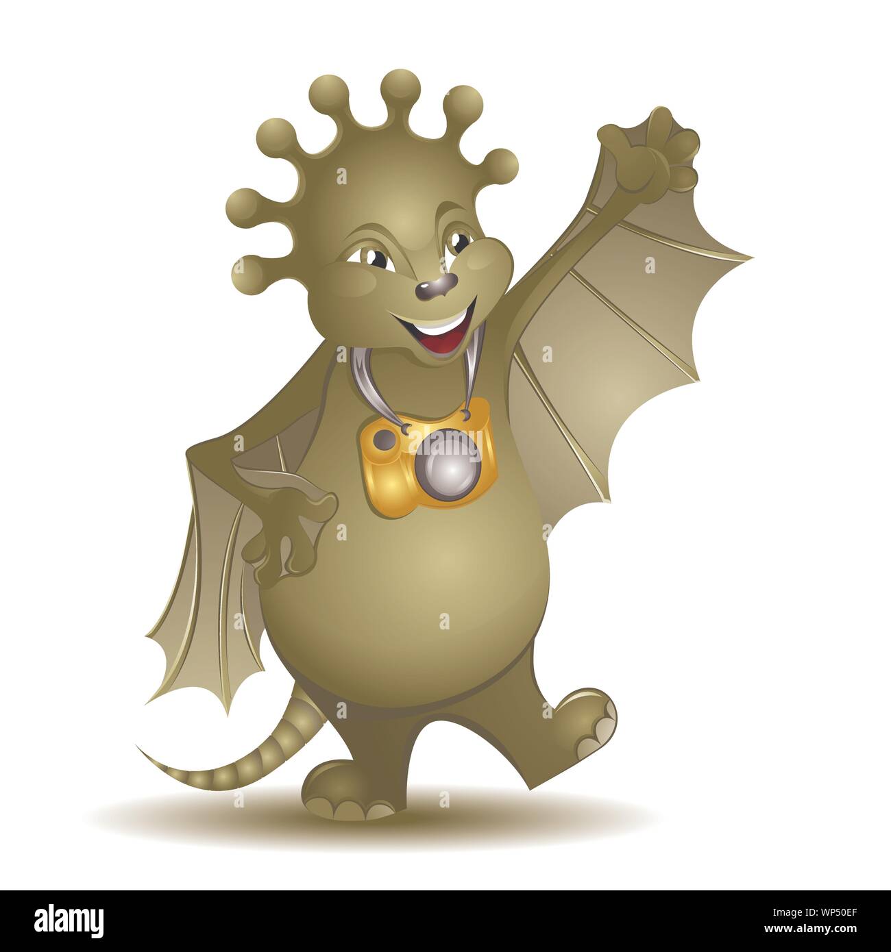 Cute alien photographer Stock Vector Image & Art - Alamy