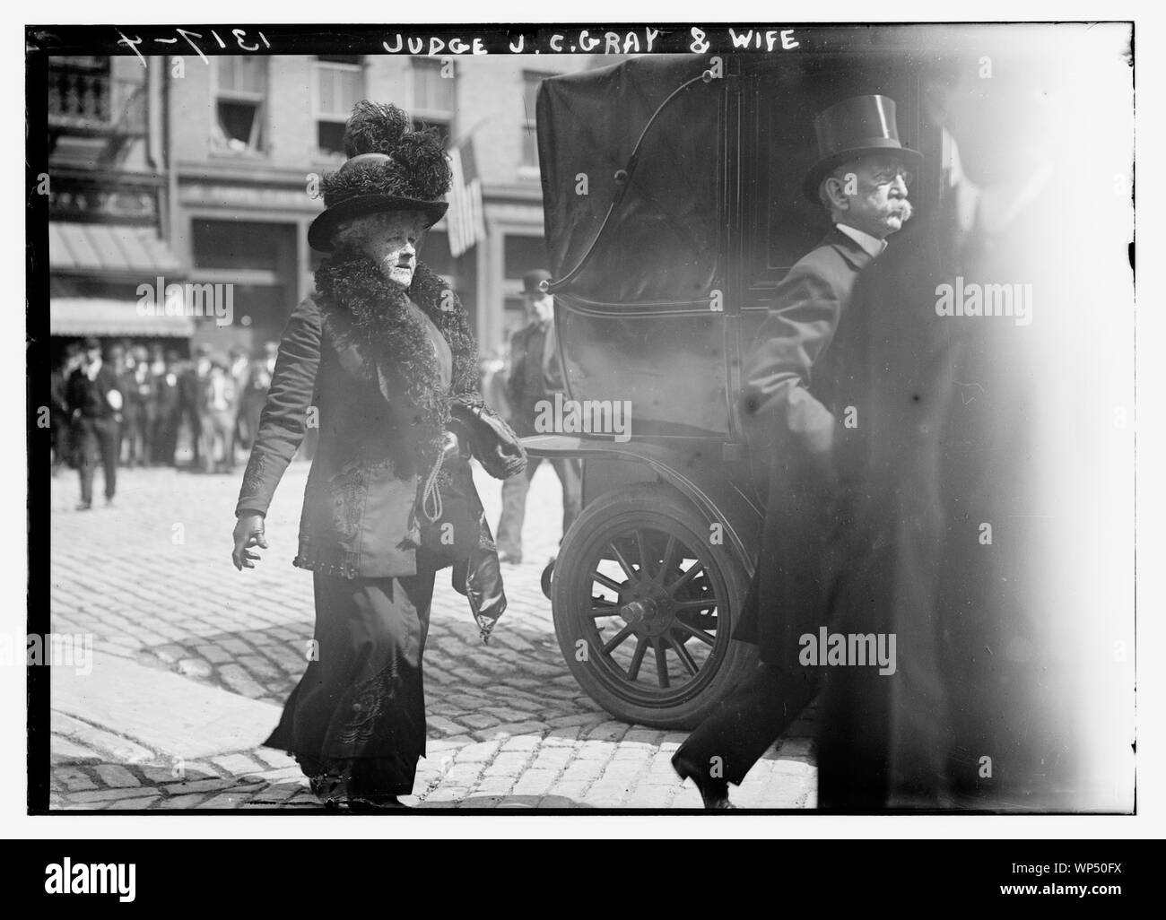 Judge J.C. Gray and wife Stock Photo - Alamy