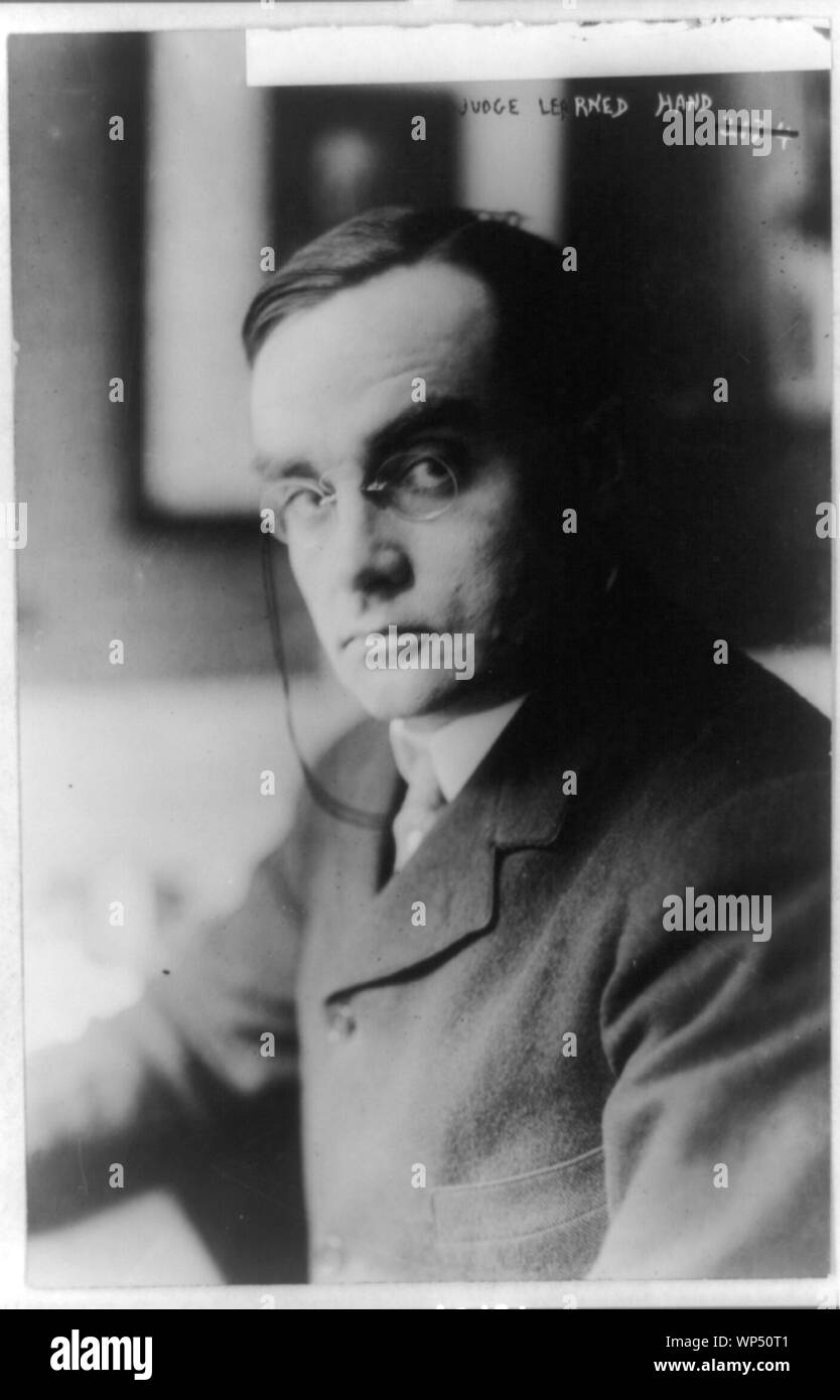 Judge Learned Hand Stock Photo - Alamy