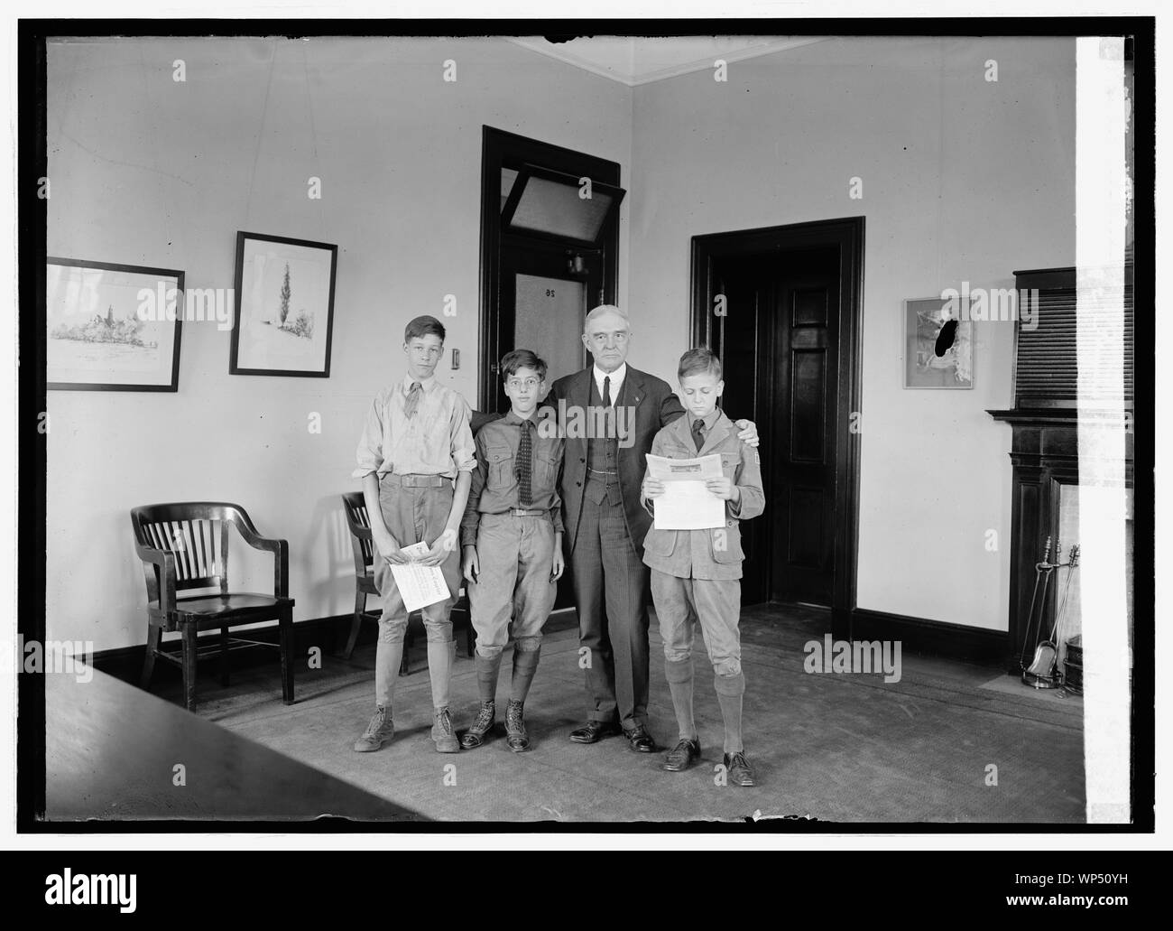 Judge Payne & Boy Scouts, 9/13/23 Stock Photo - Alamy