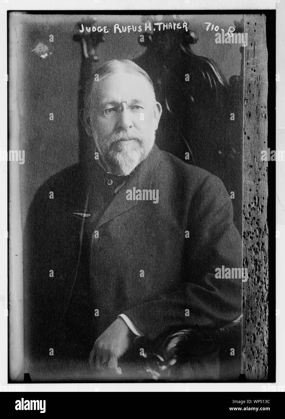Judge Rufus H. Thayer, portrait Stock Photo - Alamy