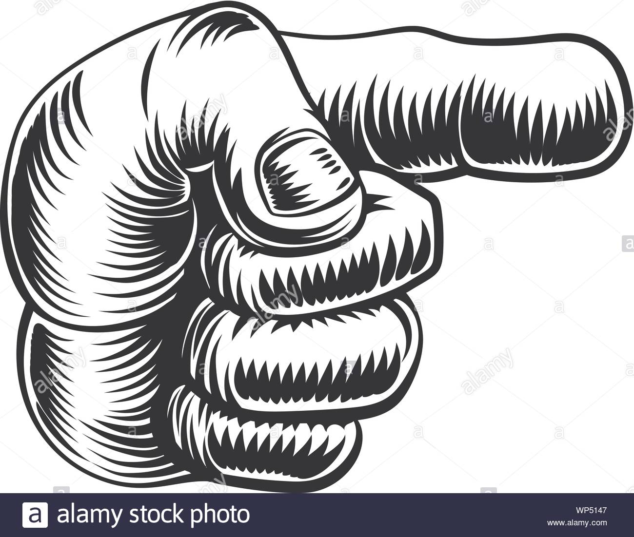 Victorian Pointing Hand High Resolution Stock Photography and Images ...