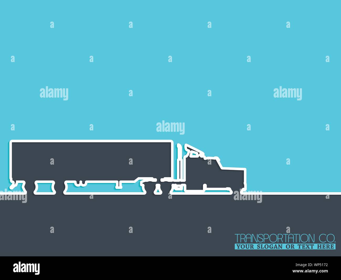 Truck advertisement background design place hi-res stock photography ...