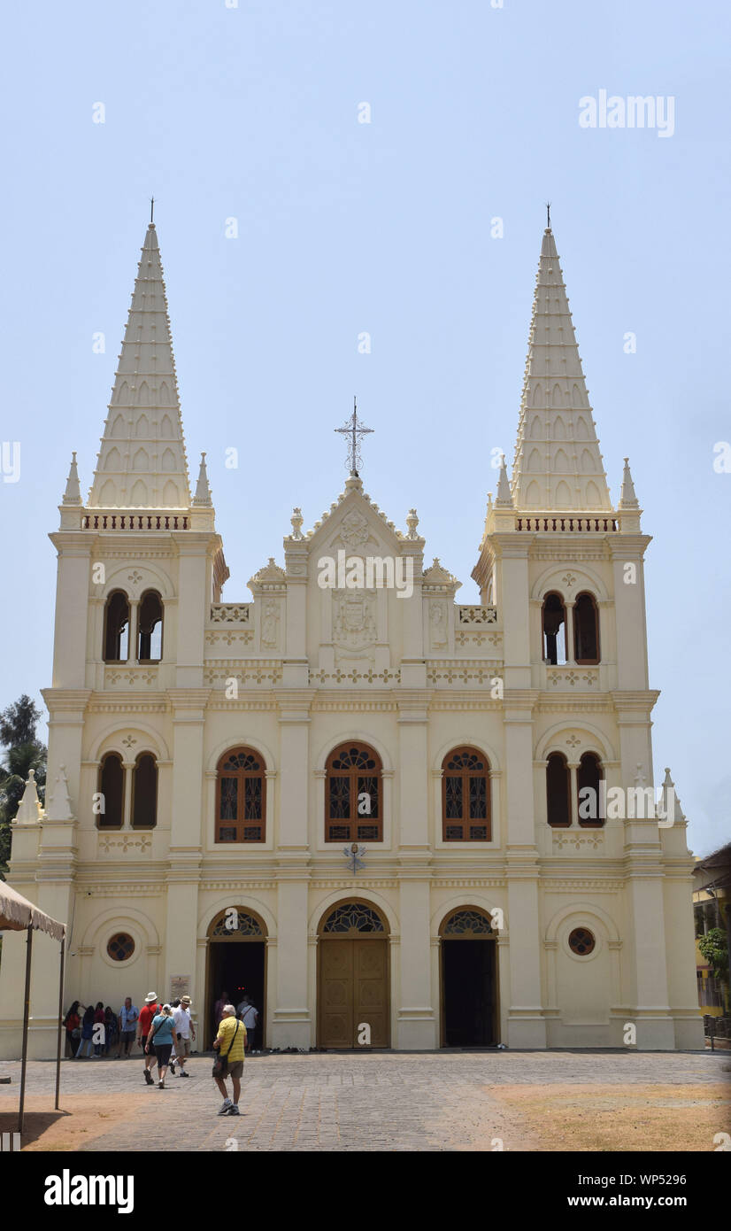 Santa Cruz catholic Cathedral, former Basilica Stock Photo - Alamy