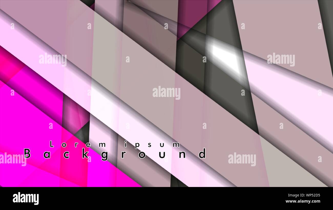 Abstract vector background design Rectangular tube element vector ...