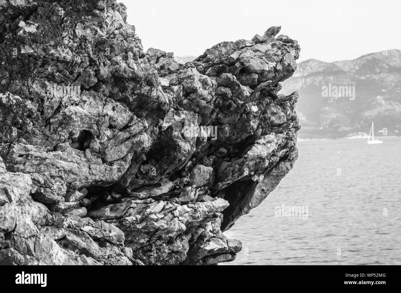 View scenic lava rock Black and White Stock Photos & Images - Alamy