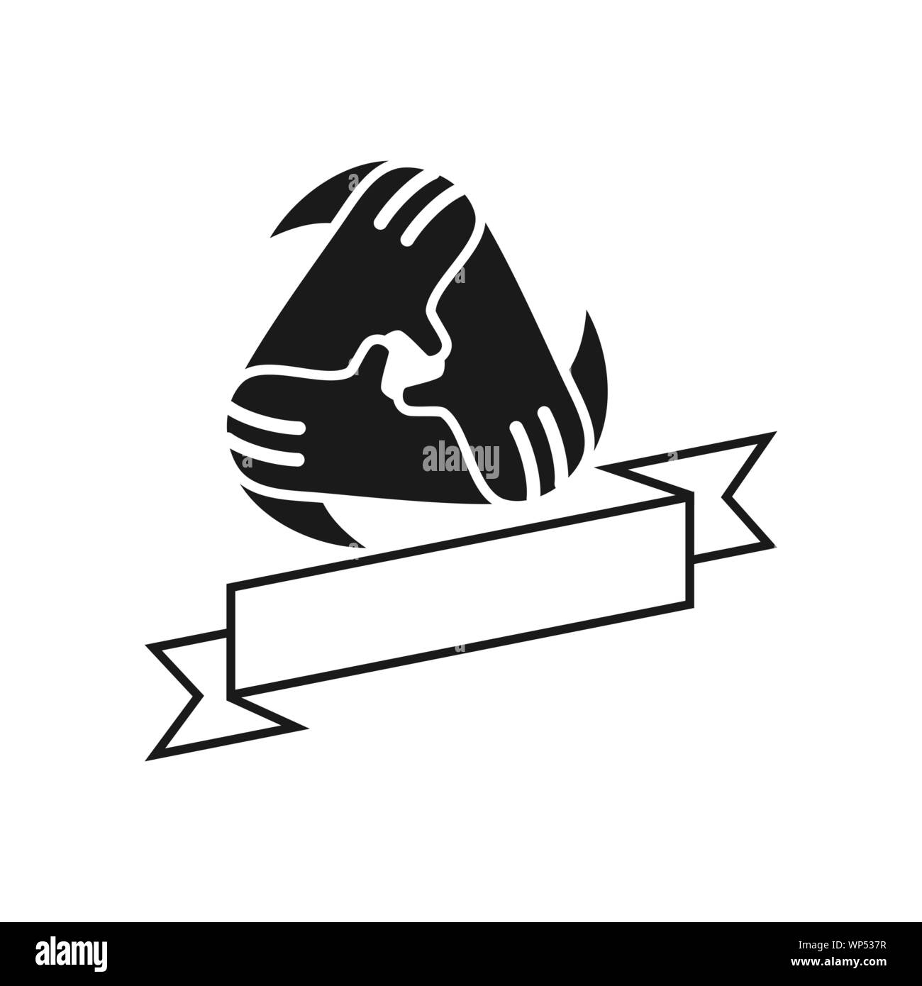 Commitment Teamwork Together Black Logo Stock Vector Image & Art - Alamy