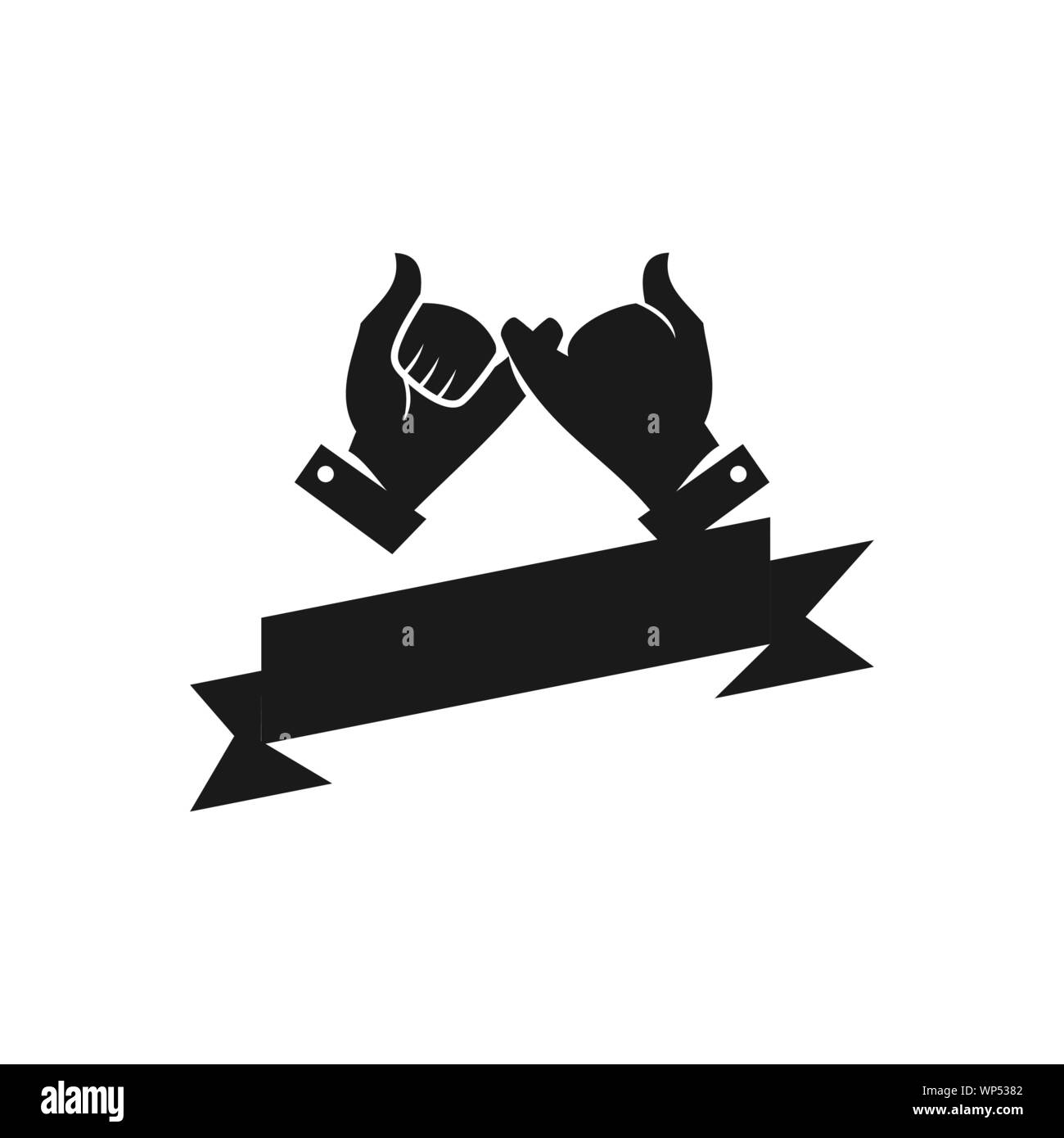 Commitment Teamwork Together Black Logo Stock Vector Image & Art - Alamy