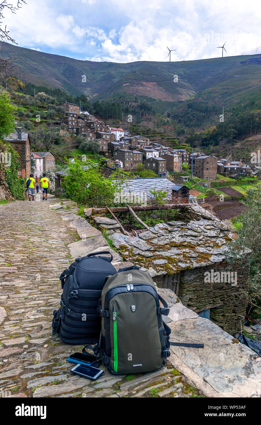 Hiking in Piodao village, Portugal Stock Photo - Alamy