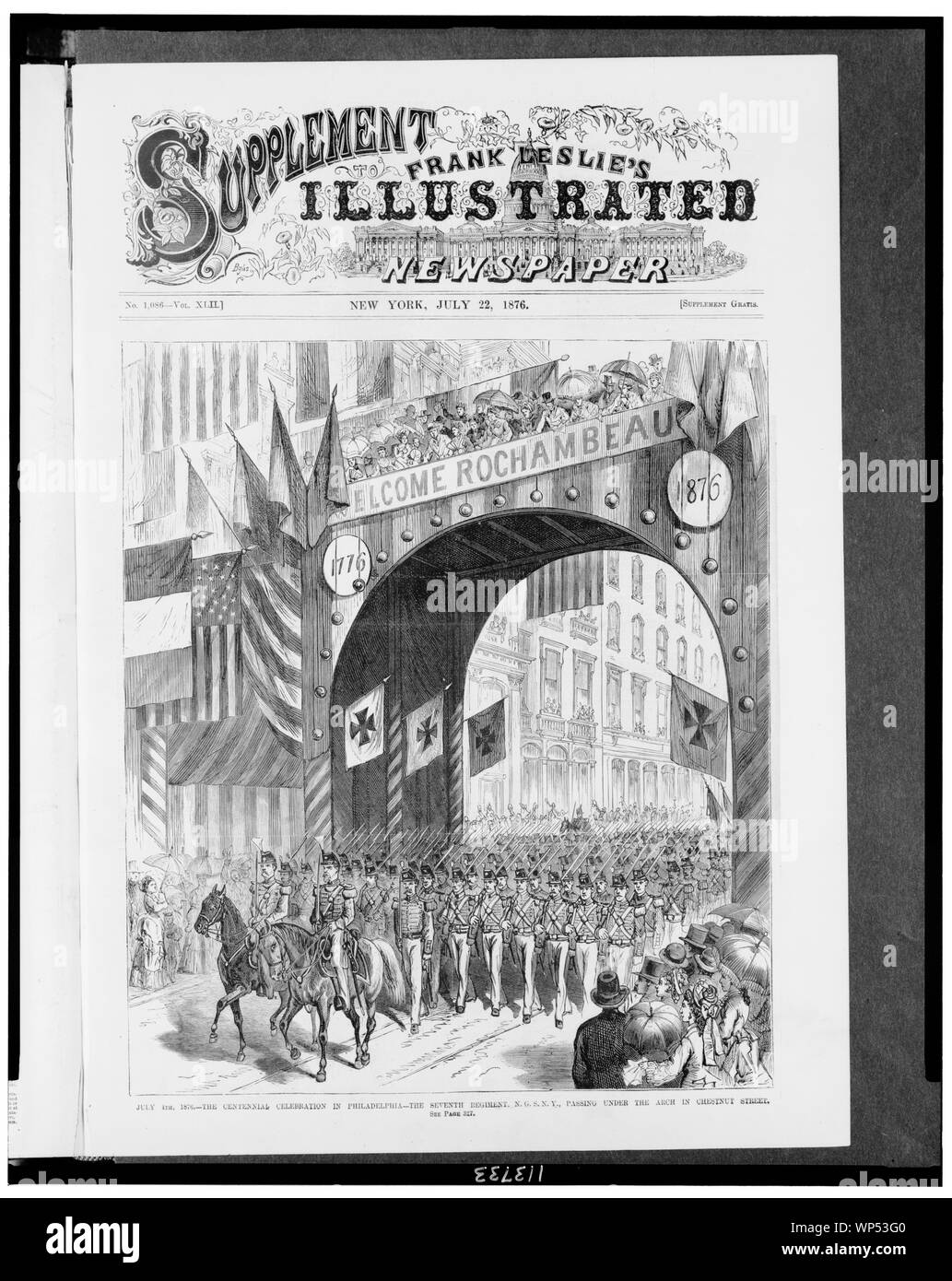 July 4th, 1876. The Centennial celebration in Philadelphia - The ...