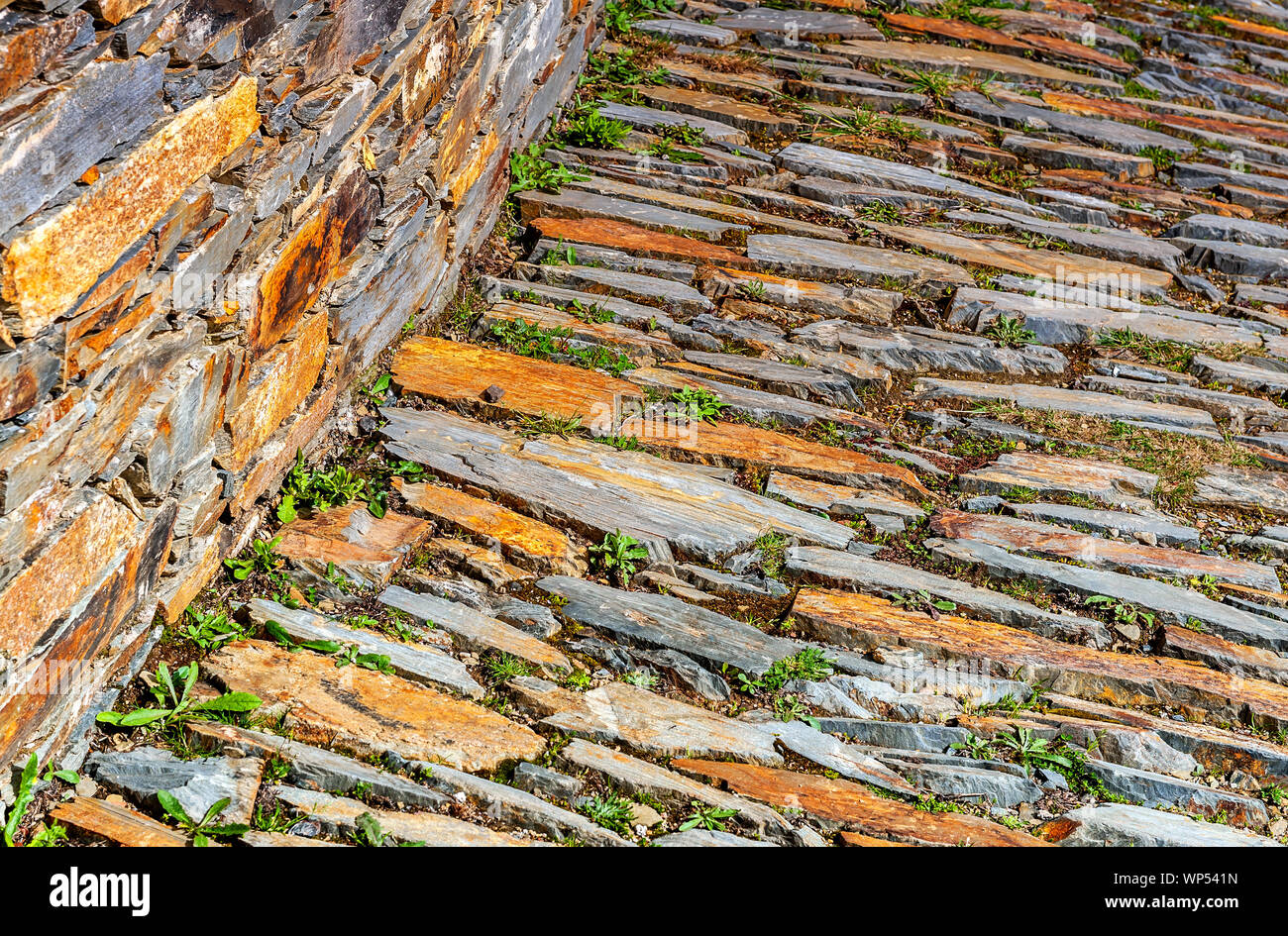 Traditional schist building in Piodao village, Portugal Stock Photo - Alamy