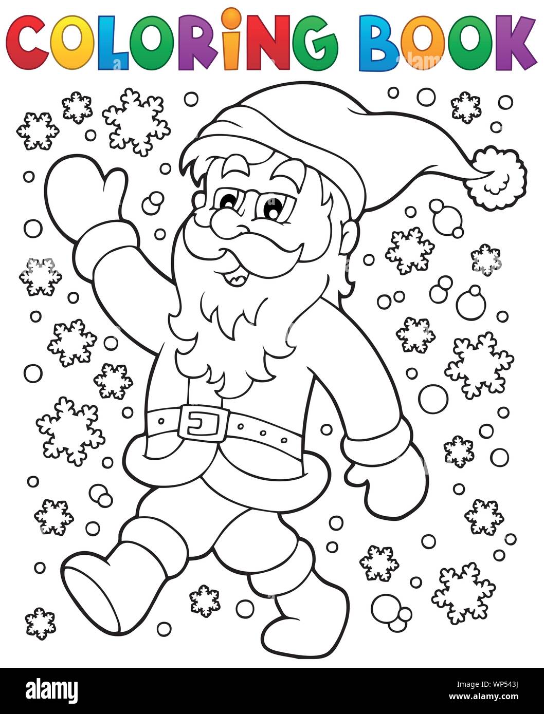 Snow man in santa Cut Out Stock Images & Pictures - Alamy