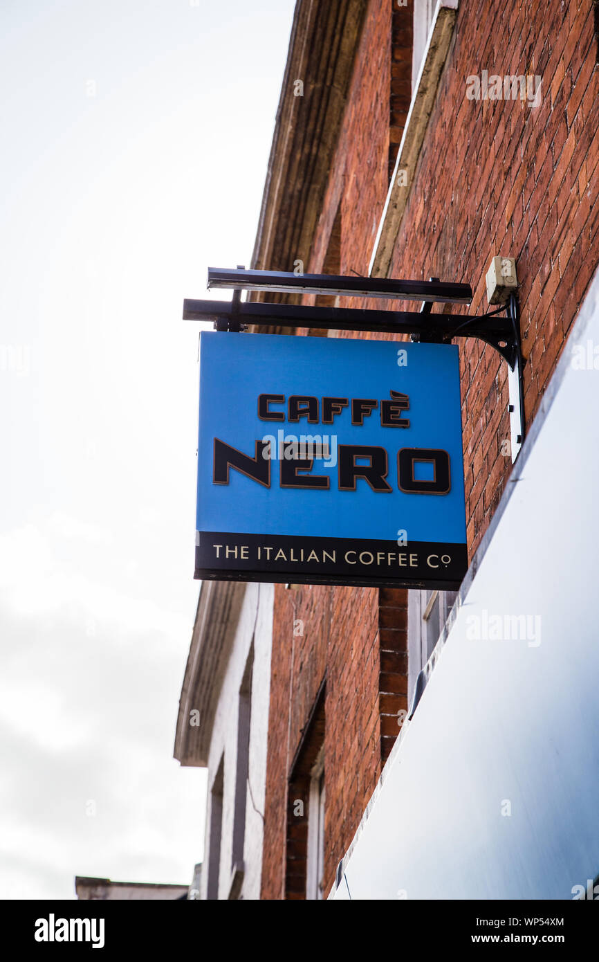 Cafe nero sign hi-res stock photography and images - Alamy