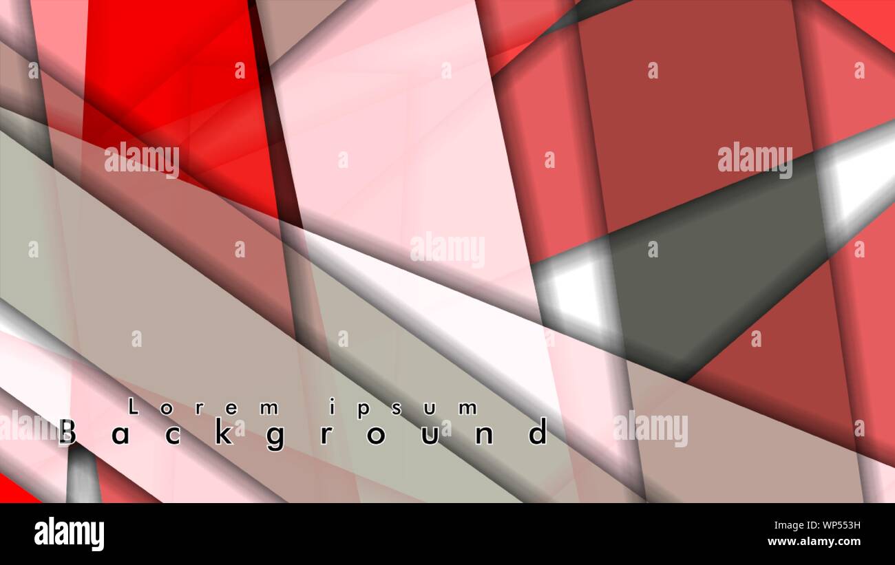 Abstract vector background design Rectangular tube element vector ...