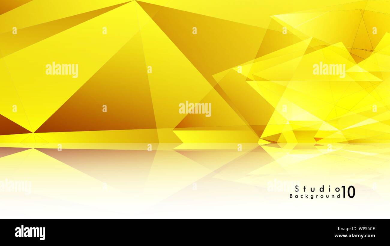 Vector studio background. abstract triangles with colorful gradients ...