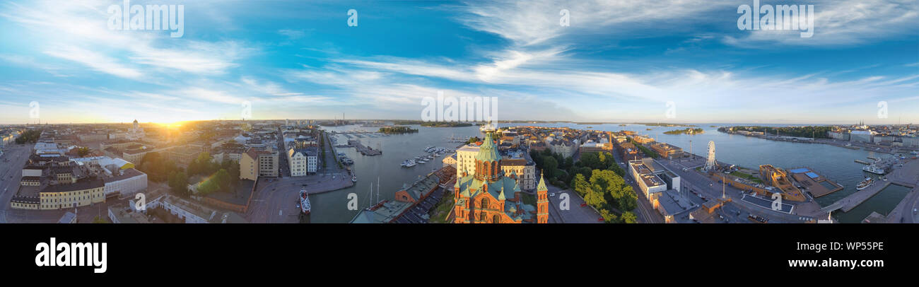 Helsinki summer aerial hi-res stock photography and images - Alamy