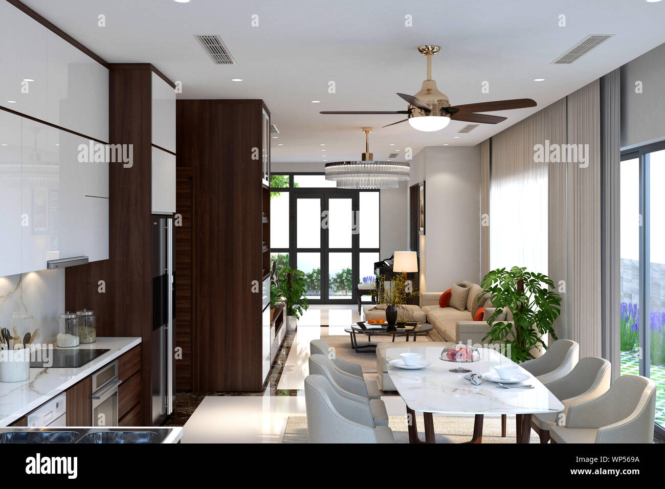 House interior picture and sofa hi-res stock photography and images - Alamy