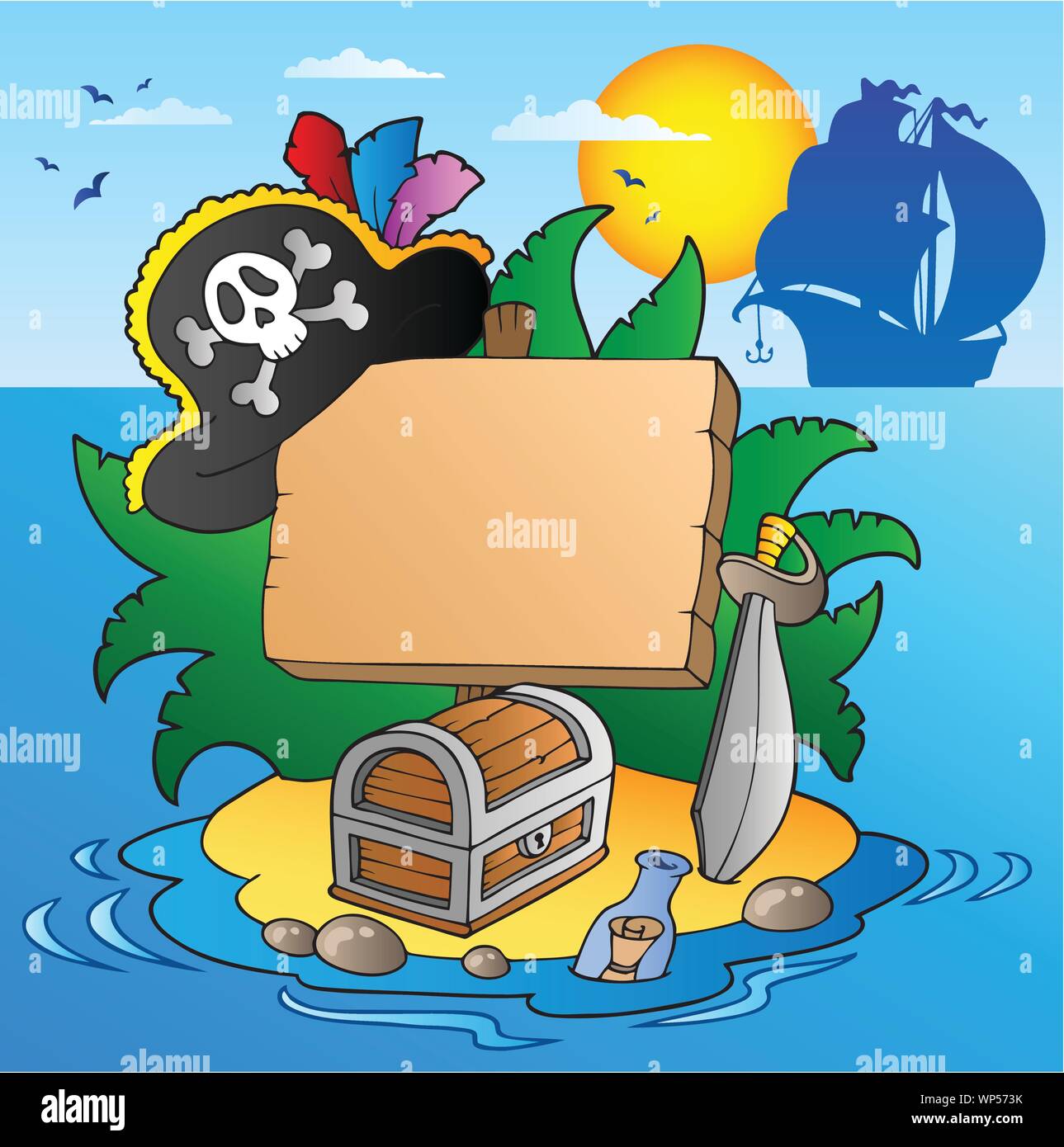 Pirate signboard hi-res stock photography and images - Alamy