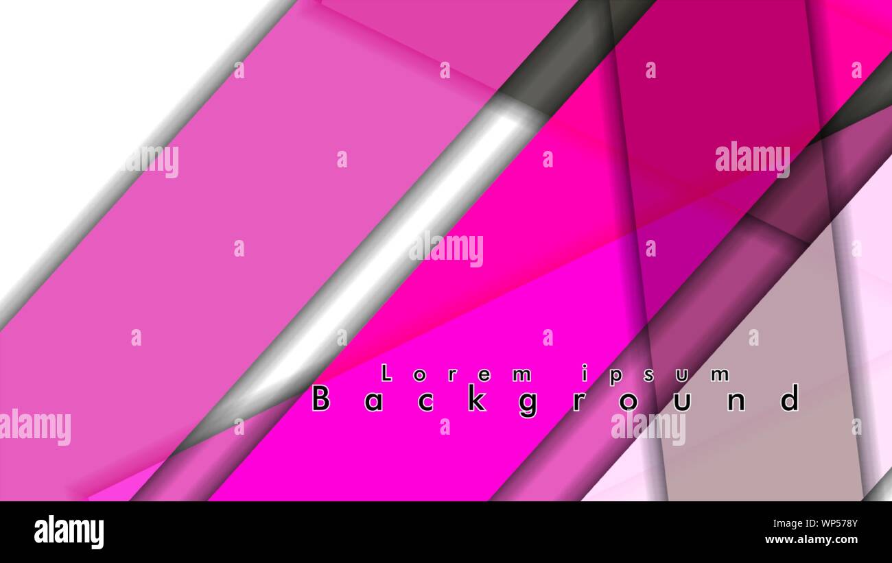 Abstract vector background design Rectangular tube element vector ...