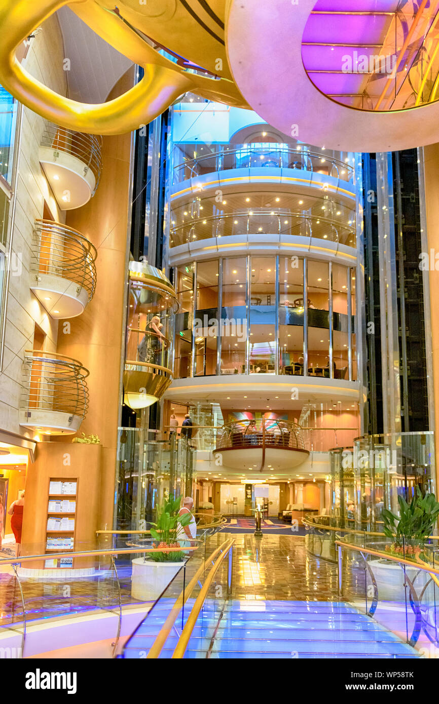 Cruise Ship Atrium High Resolution Stock Photography and Images - Alamy