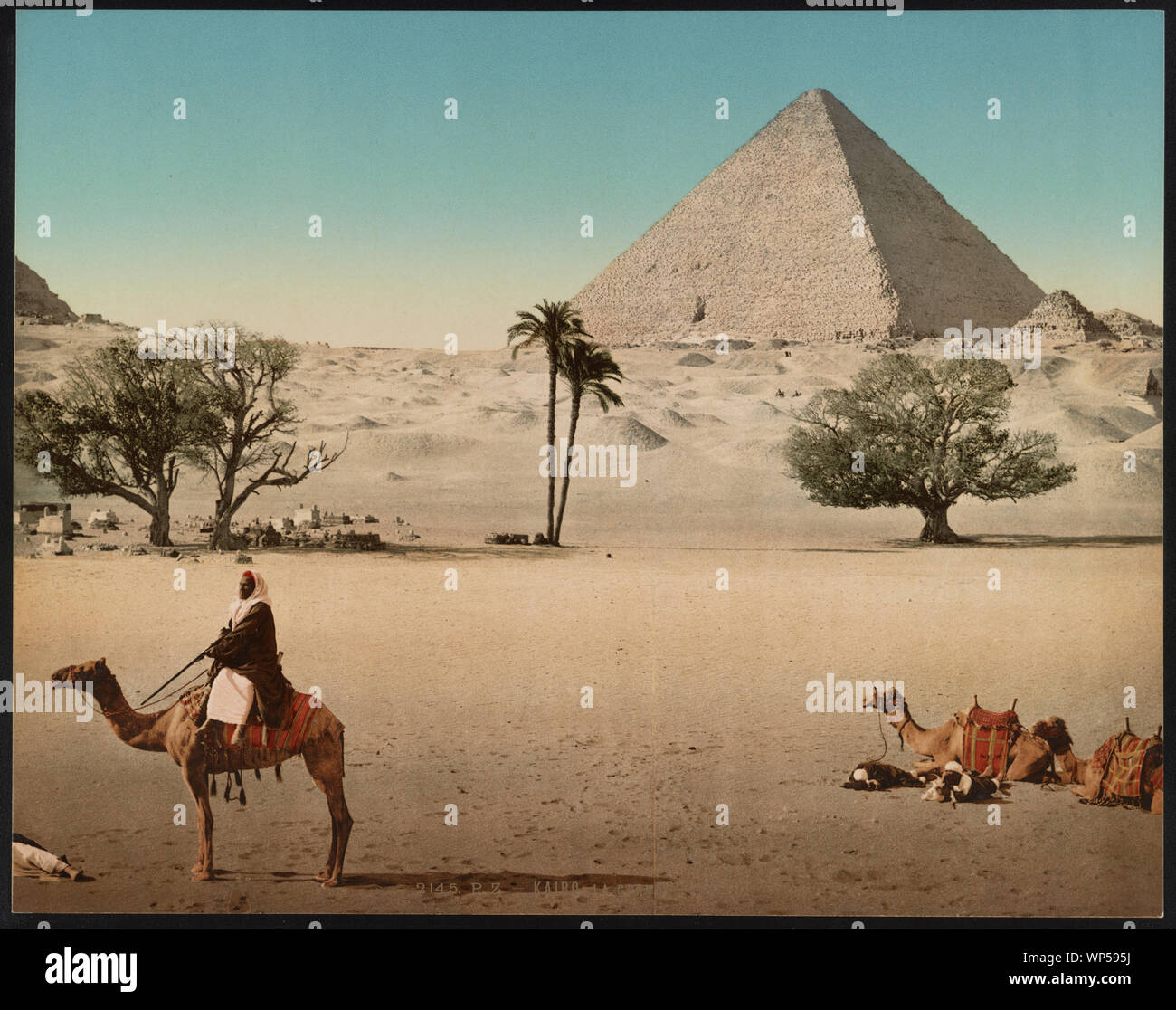 Kairo, la Grande Pyramide Stock Photo - Alamy