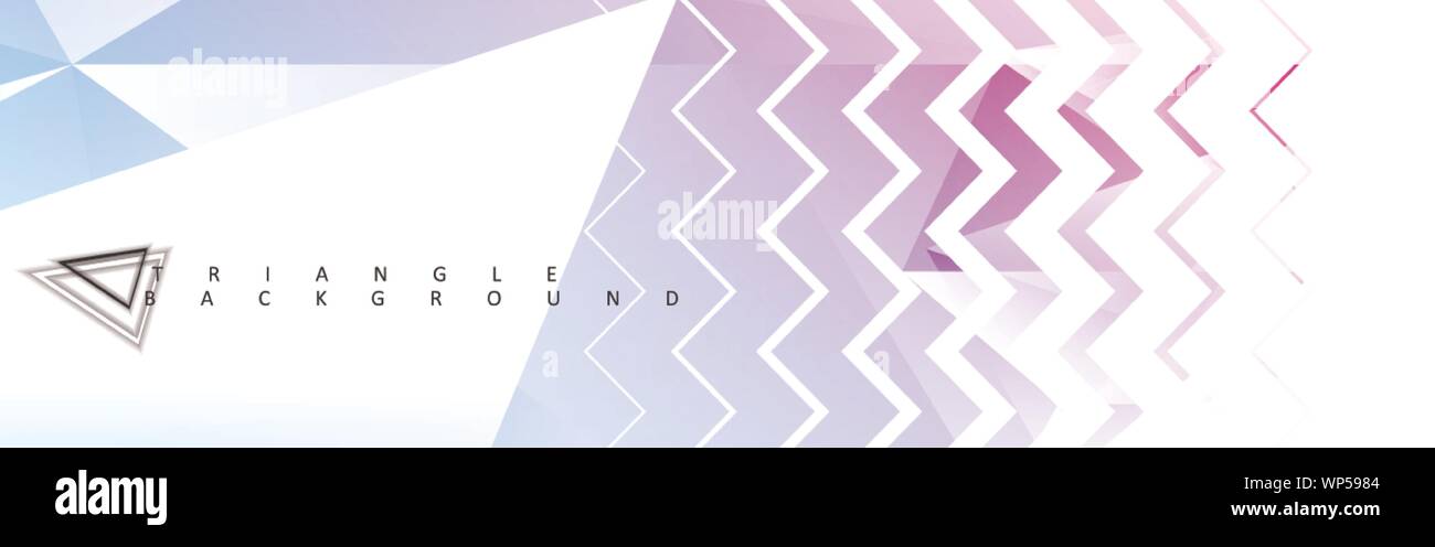 Abstract vector triangle background with colorful gradient. Vector EPS ...