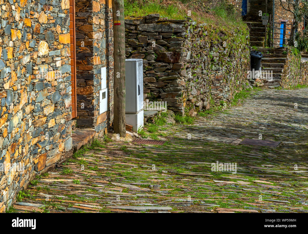 Traditional houses of Piodao village, Portugal Stock Photo - Alamy