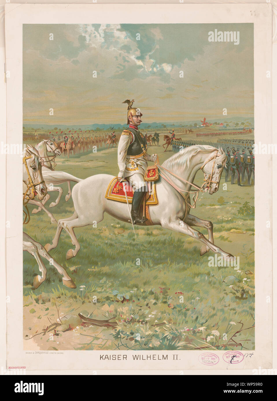 Kaiser Wilhelm II Stock Photo - Alamy