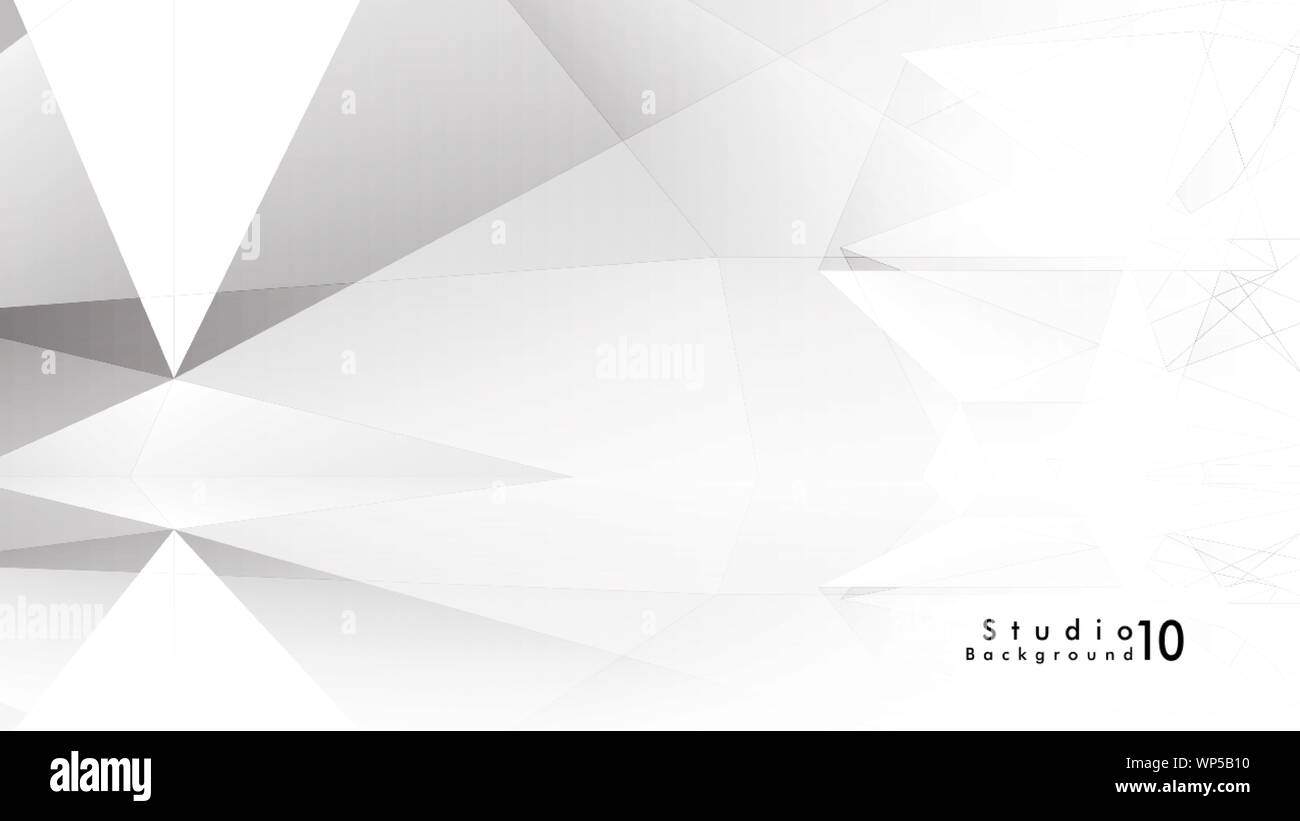 Vector studio background. abstract triangles with colorful gradients ...