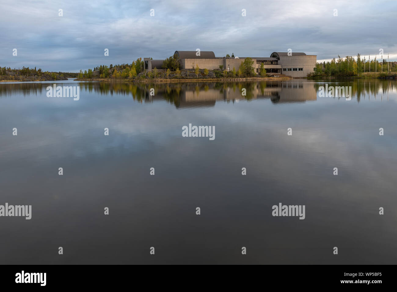 Yellowknife, Northwest Territories, Canada - Septermber 03, 2019: the ...