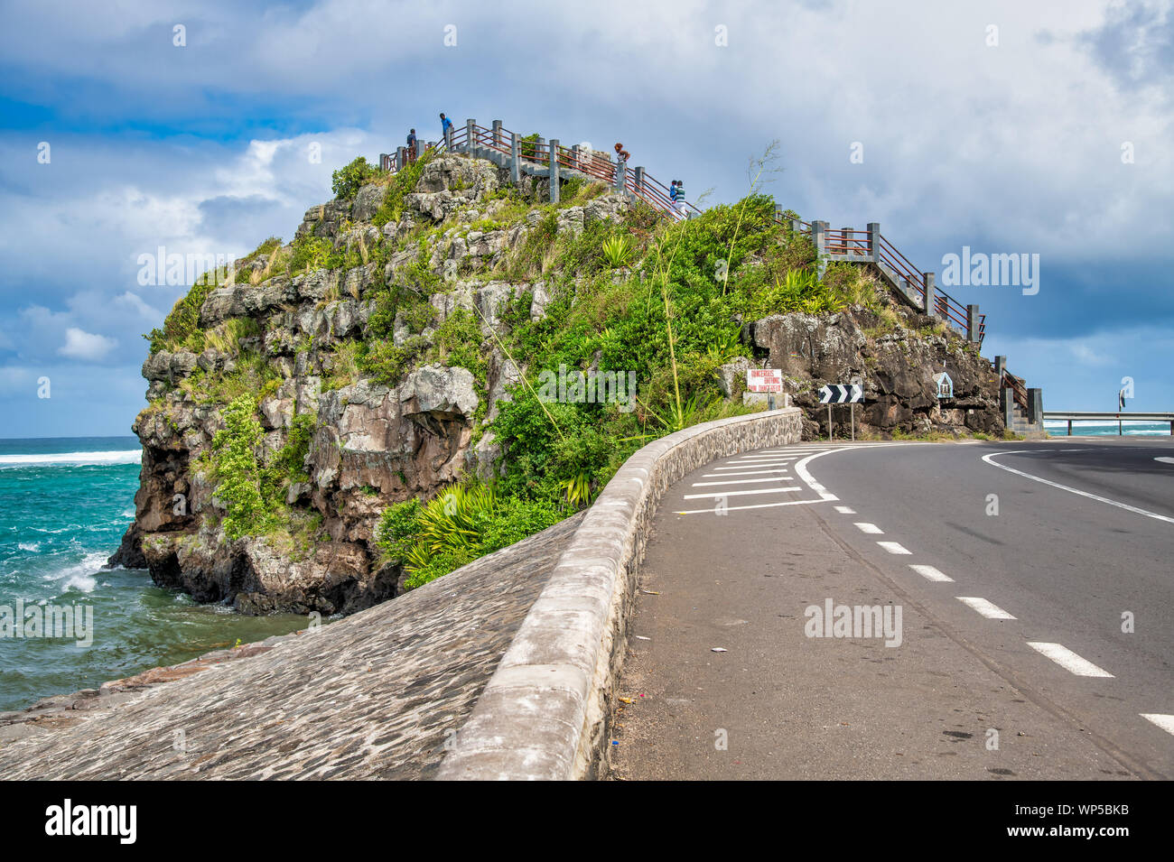 Captain Matthew Flinders Monument in Mauritius Stock Photo - Alamy