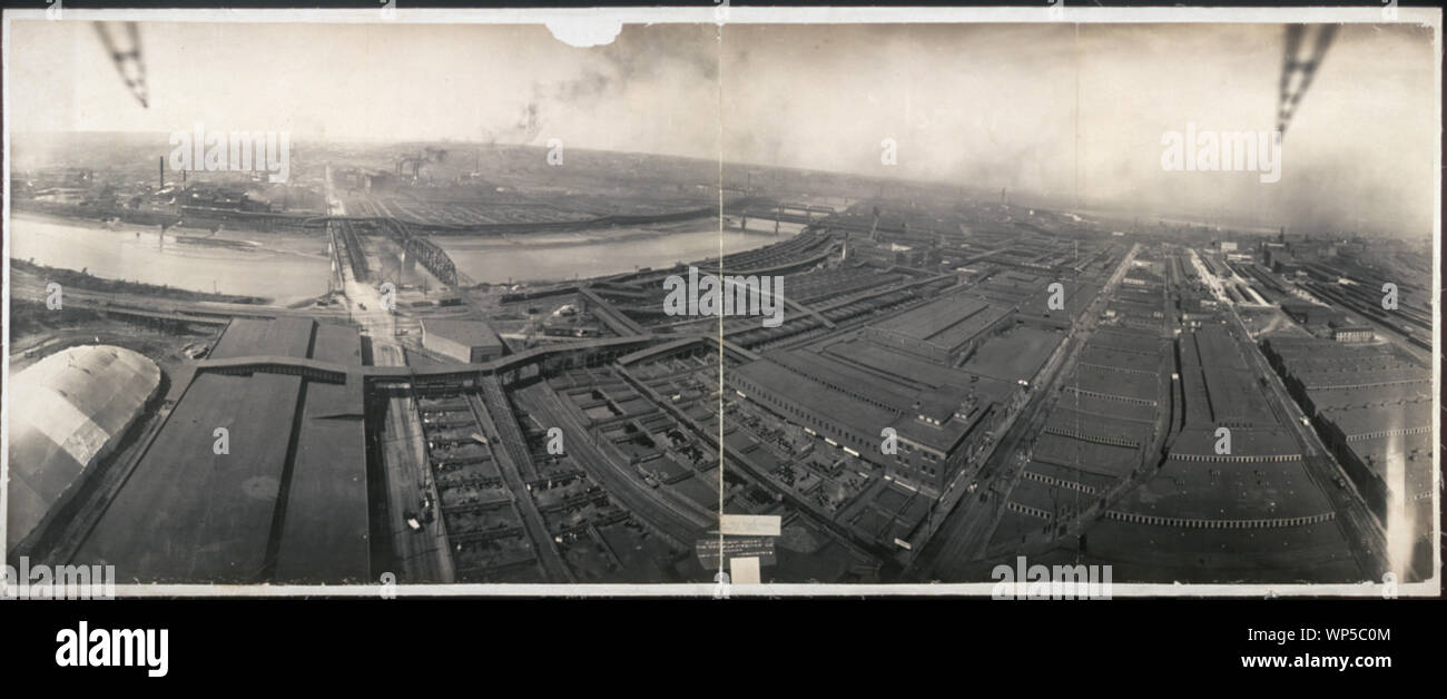 Kansas City stock yards, Oct. 15, 1907 Stock Photo - Alamy