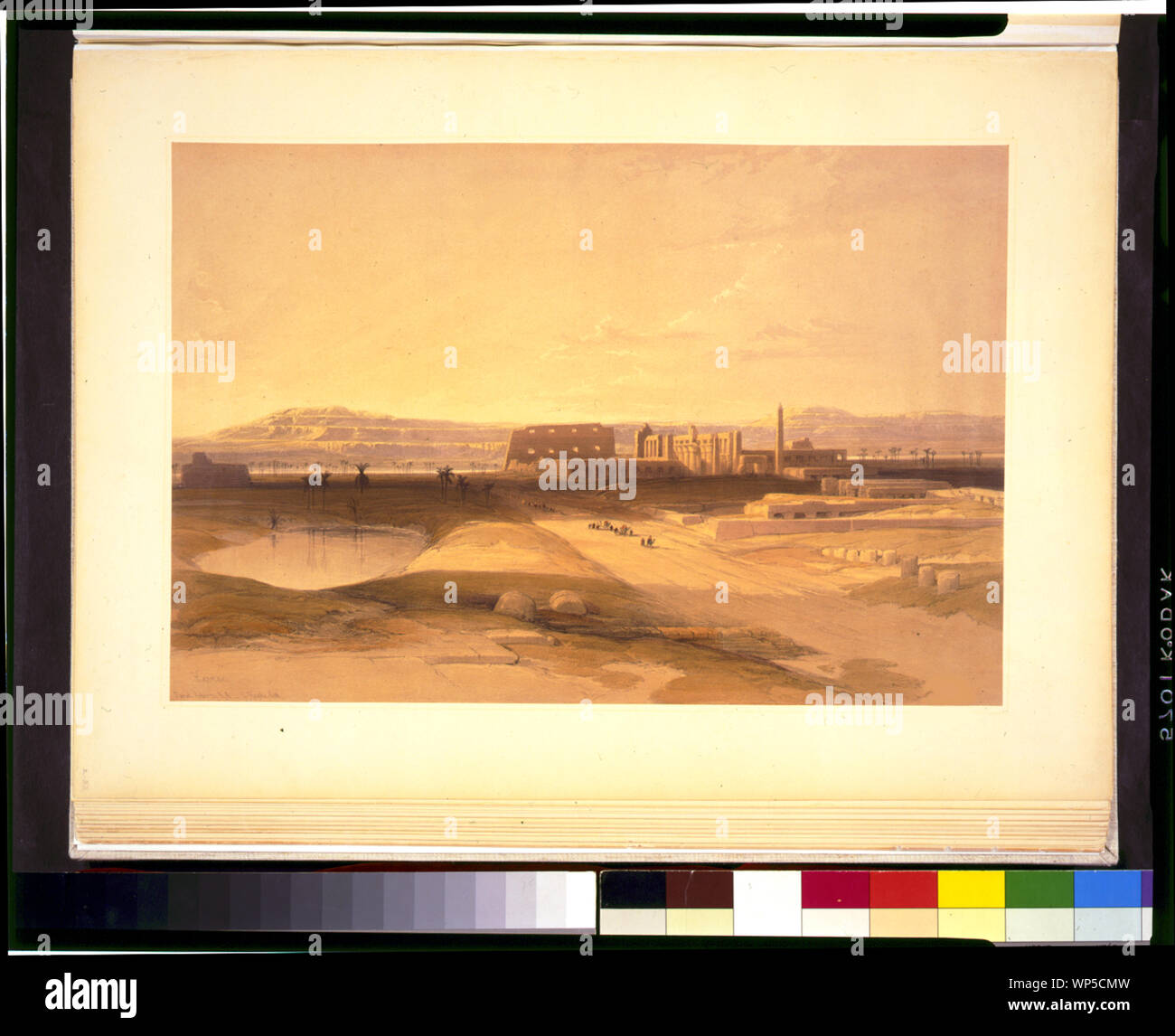 Karnak / David Roberts, R.A Stock Photo - Alamy