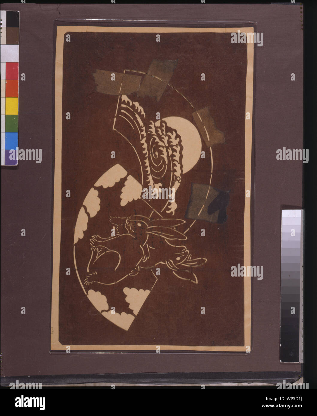 Katagami stencil hi-res stock photography and images - Alamy