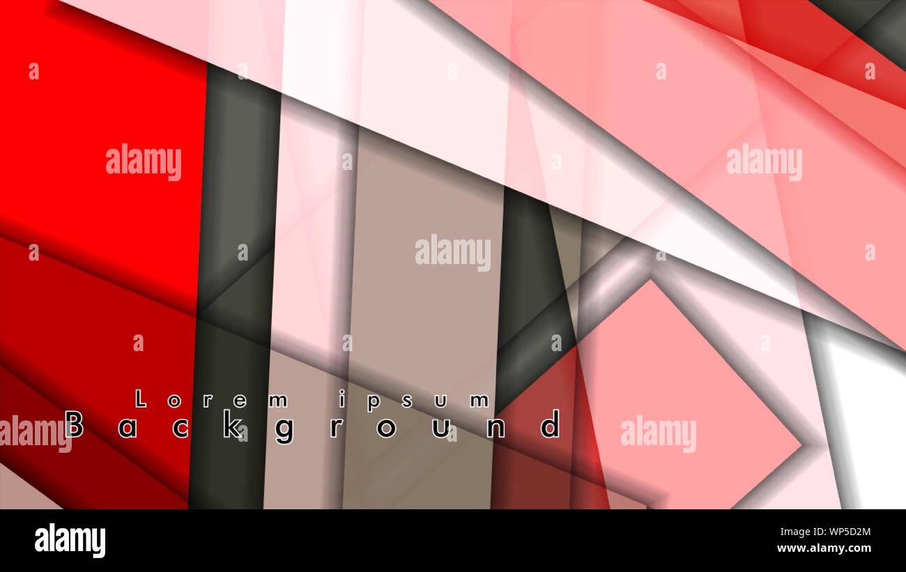 Abstract vector background design Rectangular tube element vector ...