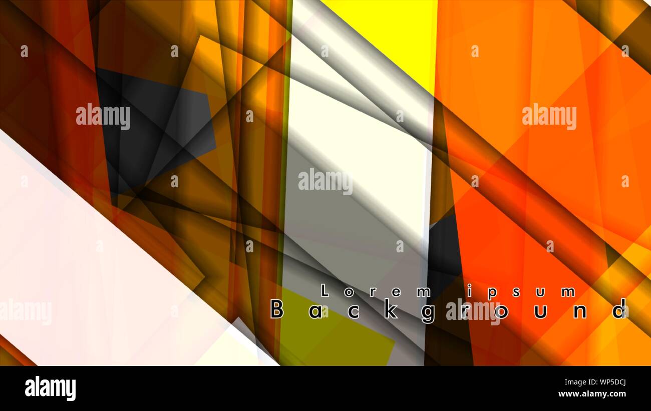 Abstract vector background design Rectangular tube element vector ...
