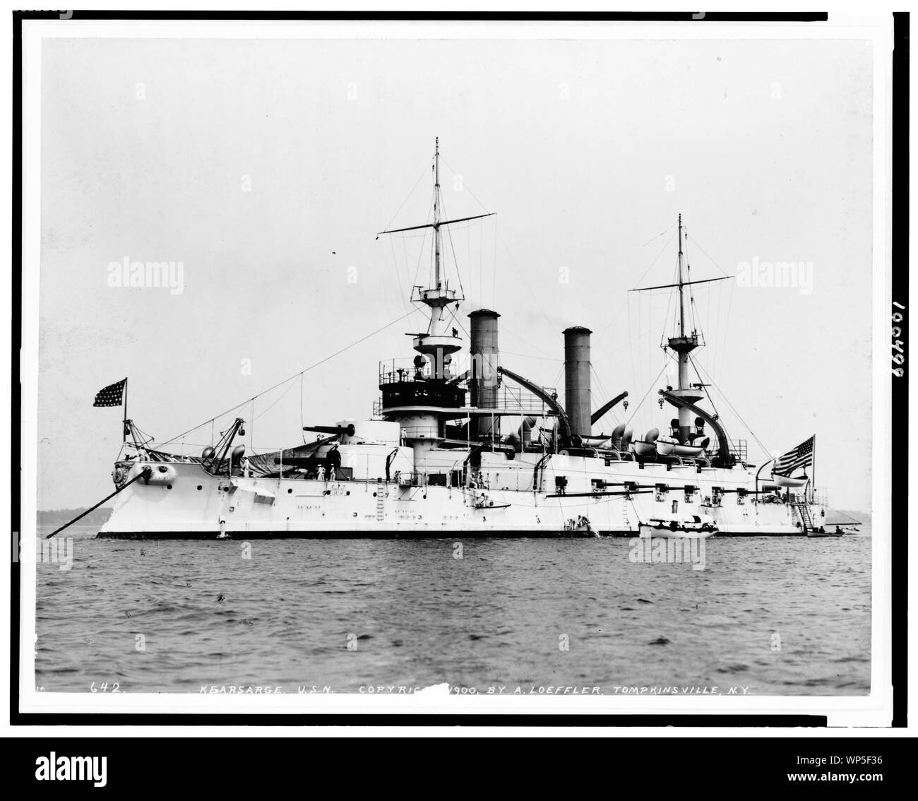 The kearsarge Black and White Stock Photos & Images - Alamy