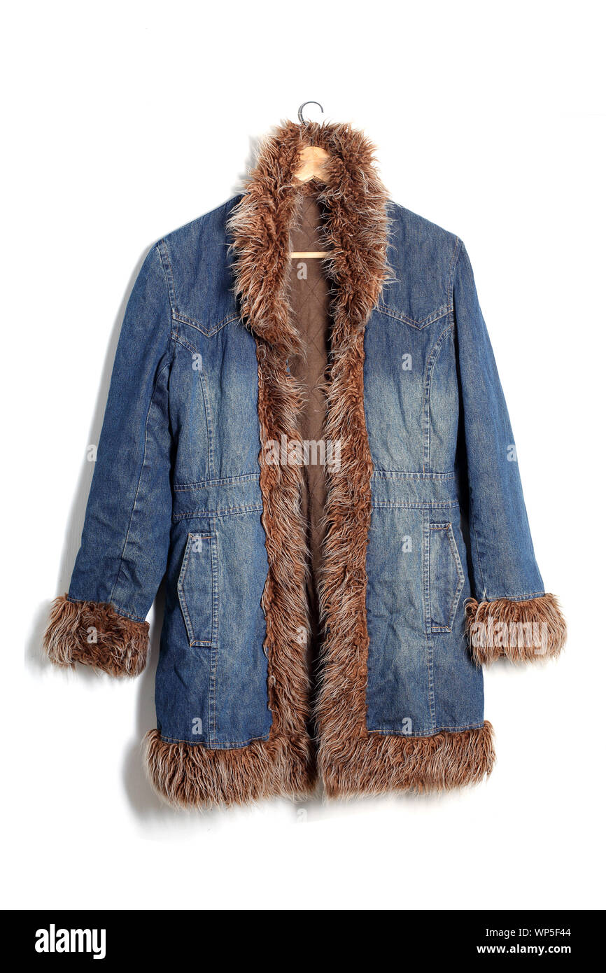 Fur denim hi-res stock photography and images - Alamy