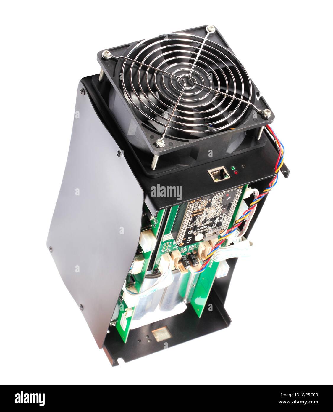 electronic device isolated on white background Stock Photo - Alamy