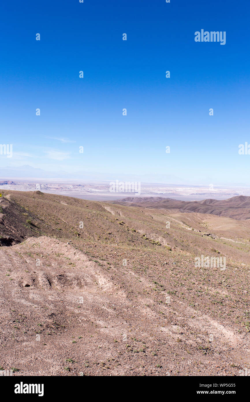 A desert view from Panamericana, route 5, Chile Stock Photo - Alamy