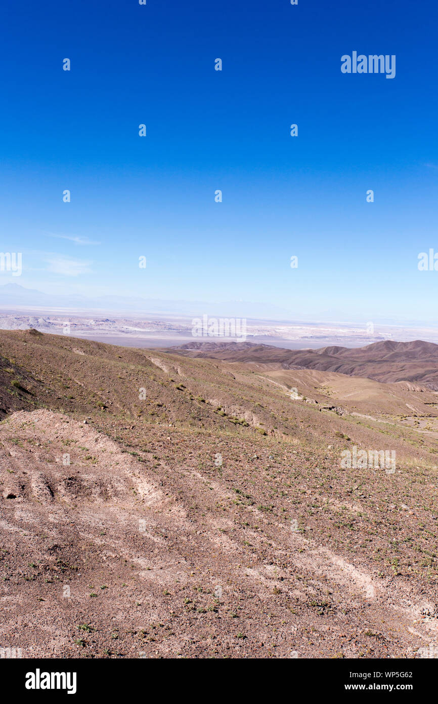 A desert view from Panamericana, route 5, Chile Stock Photo - Alamy