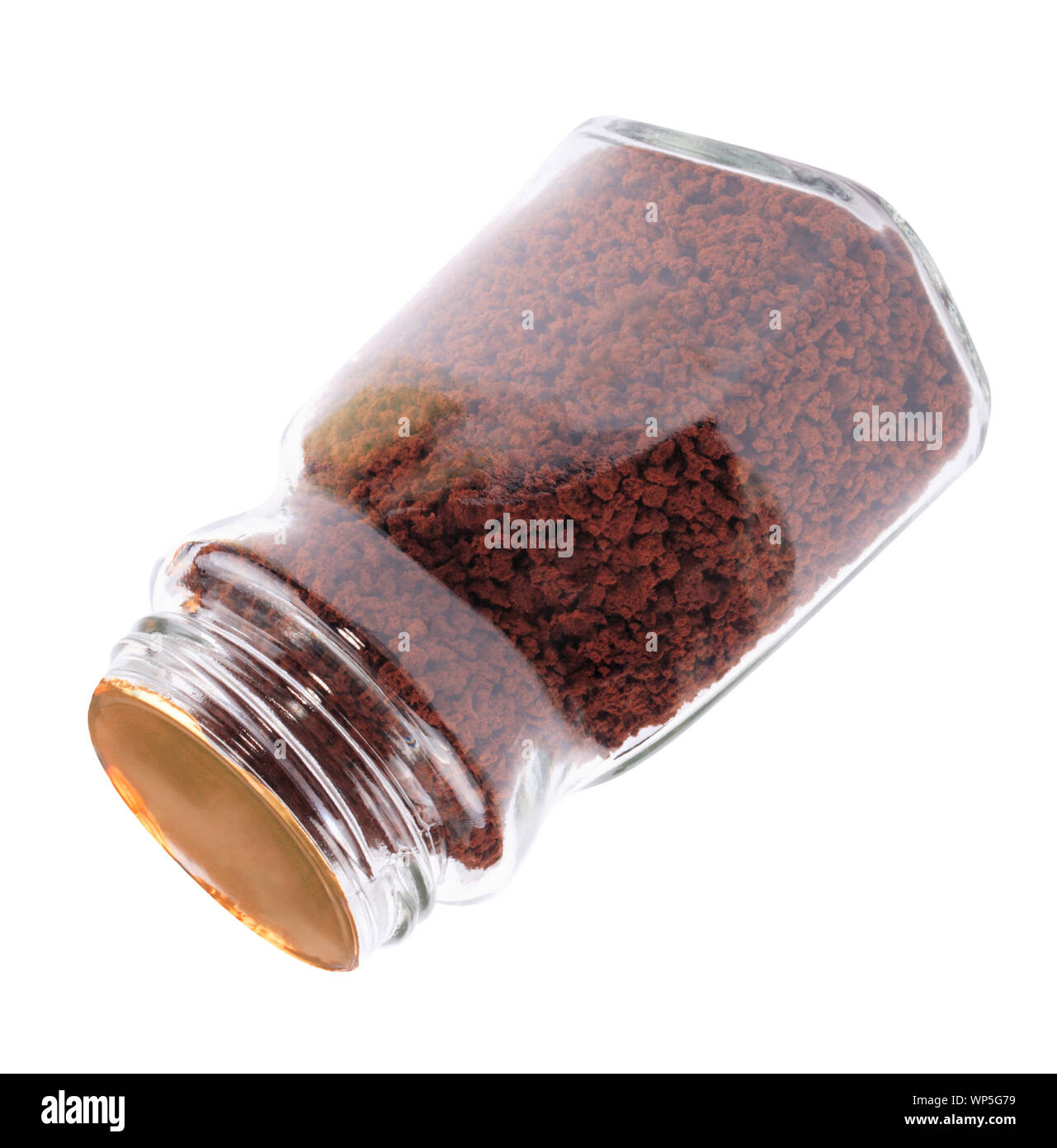 Jar of Instant Coffee Isolated Stock Photo - Alamy