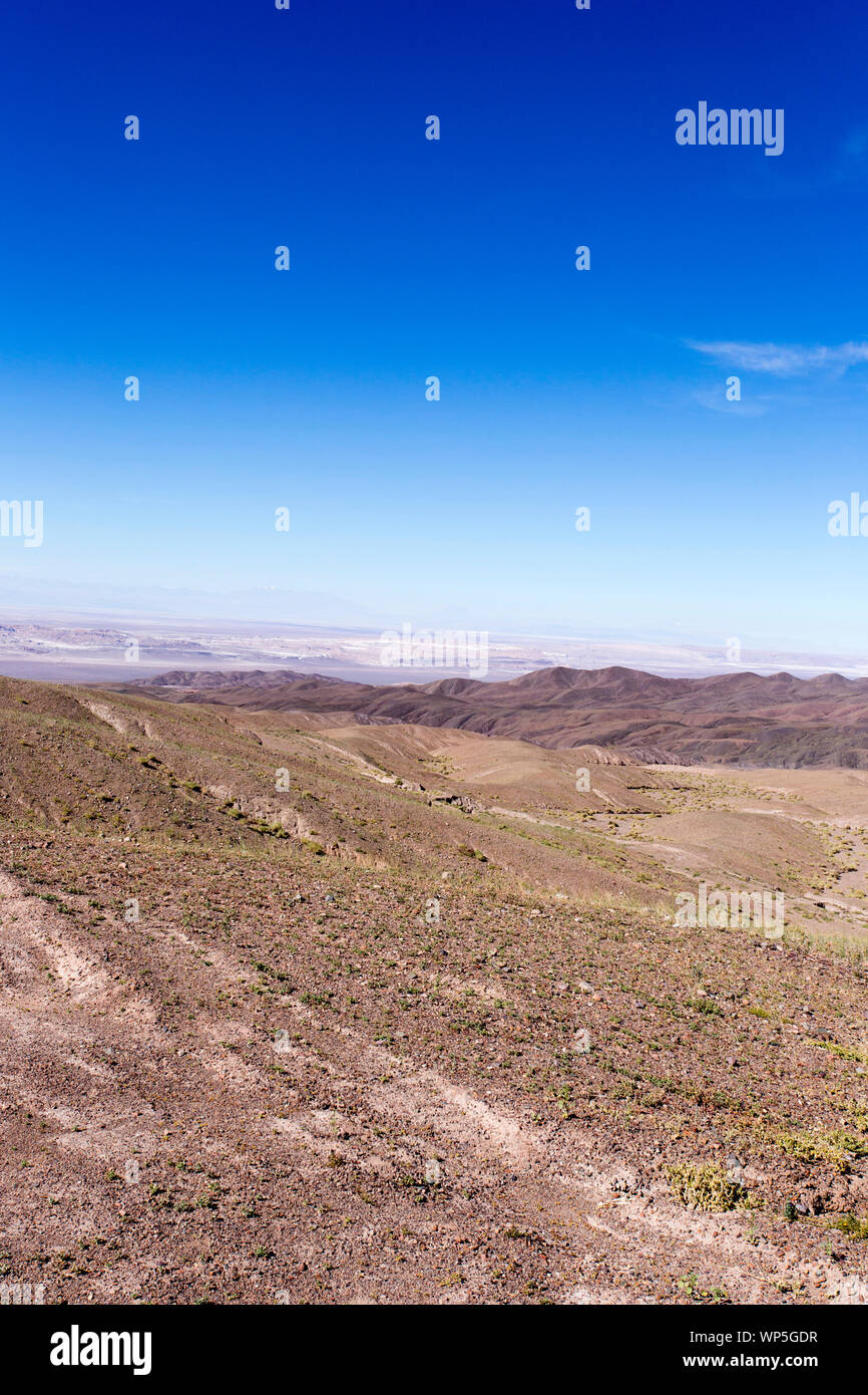 A desert view from Panamericana, route 5, Chile Stock Photo - Alamy