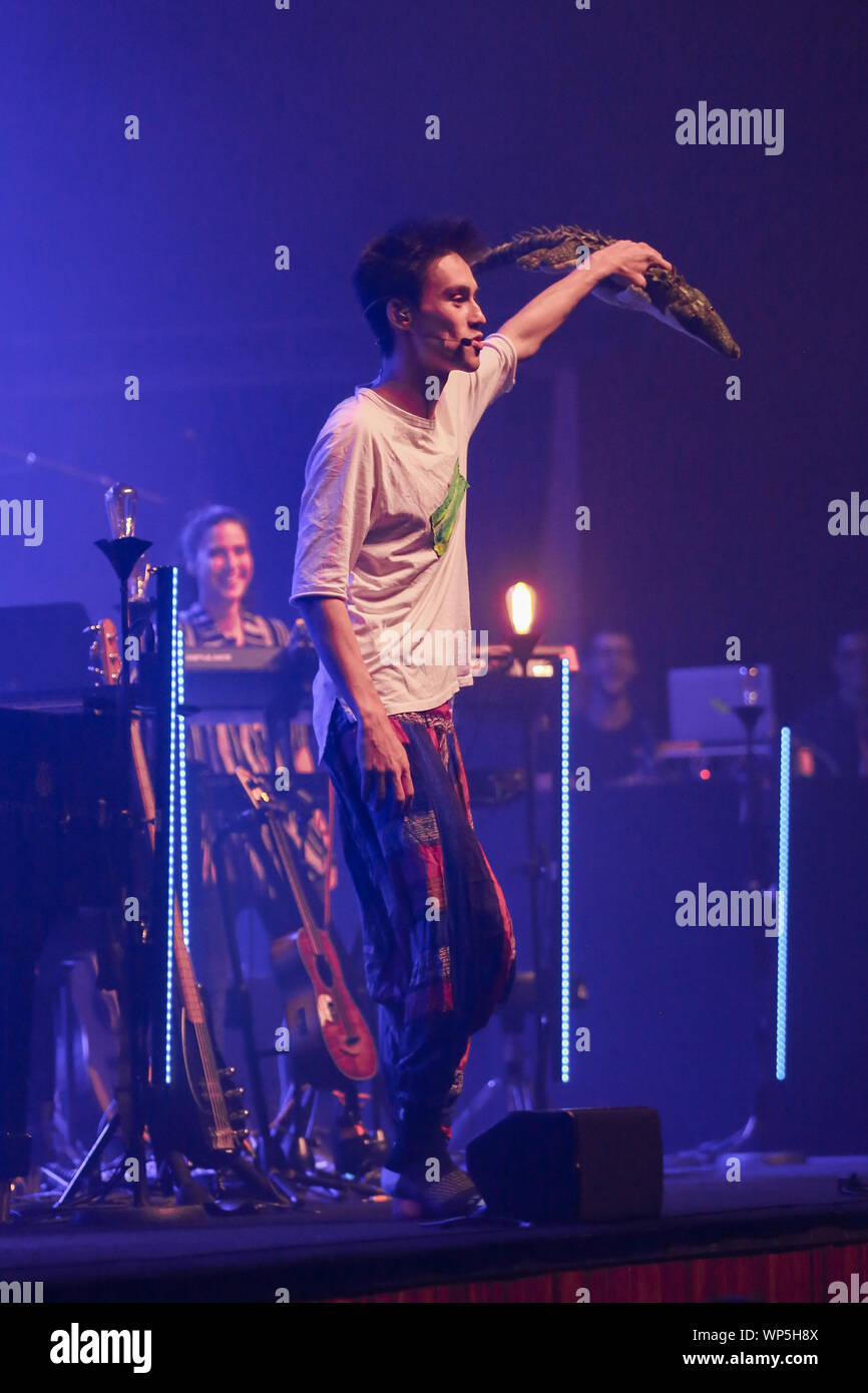September 7, 2019, Sydney, NSW, Australia: JACOB COLLIER performs at ...