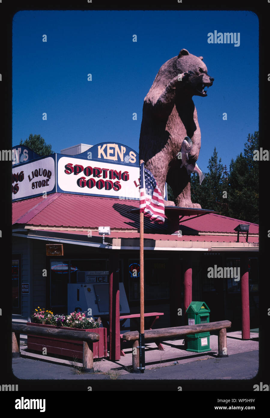 Ken's Sporting Goods, Crescent, Oregon Stock Photo - Alamy