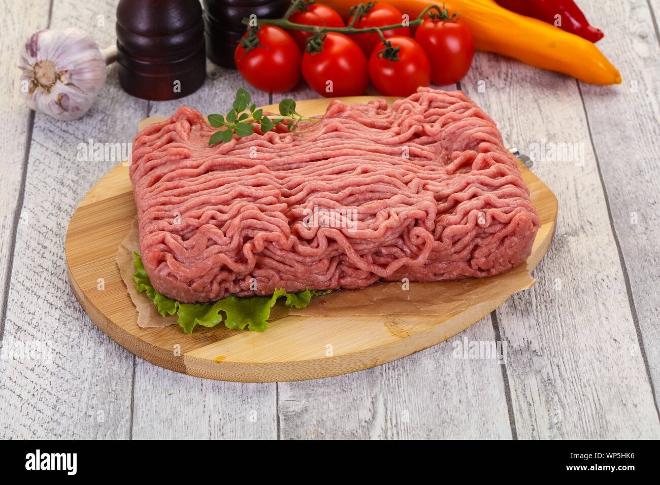 Raw turkey minced meat for cooking Stock Photo - Alamy